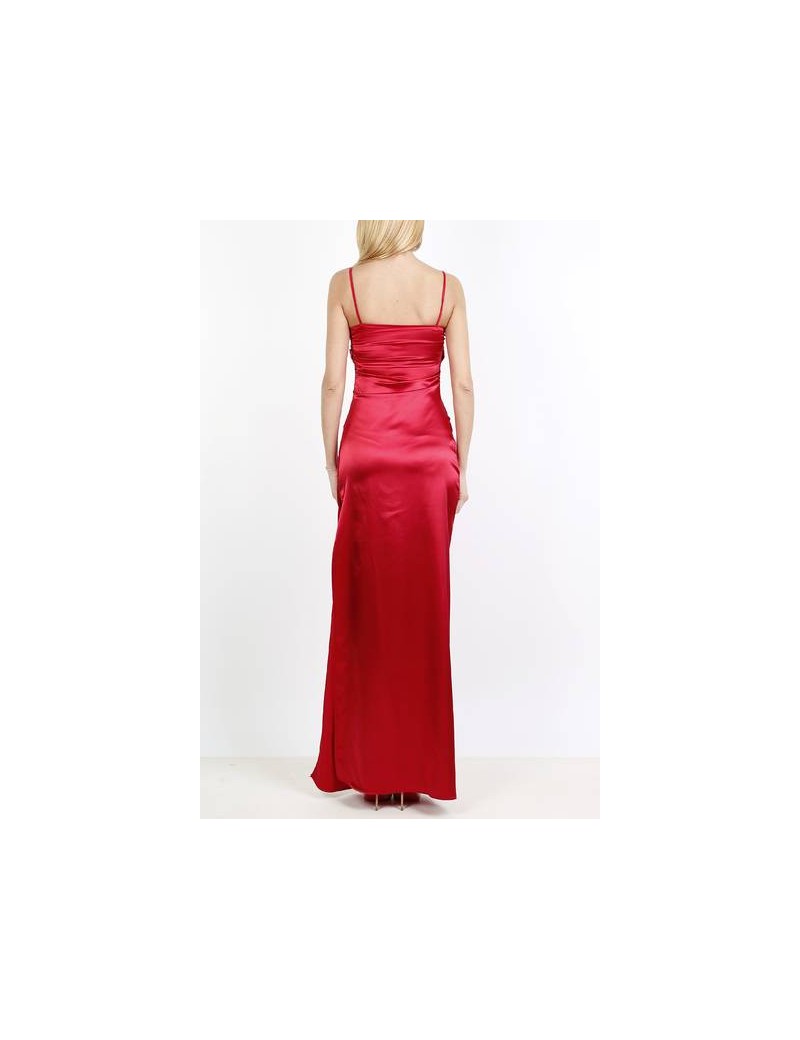 Robe Longue - Rouge - Bretelles fines
